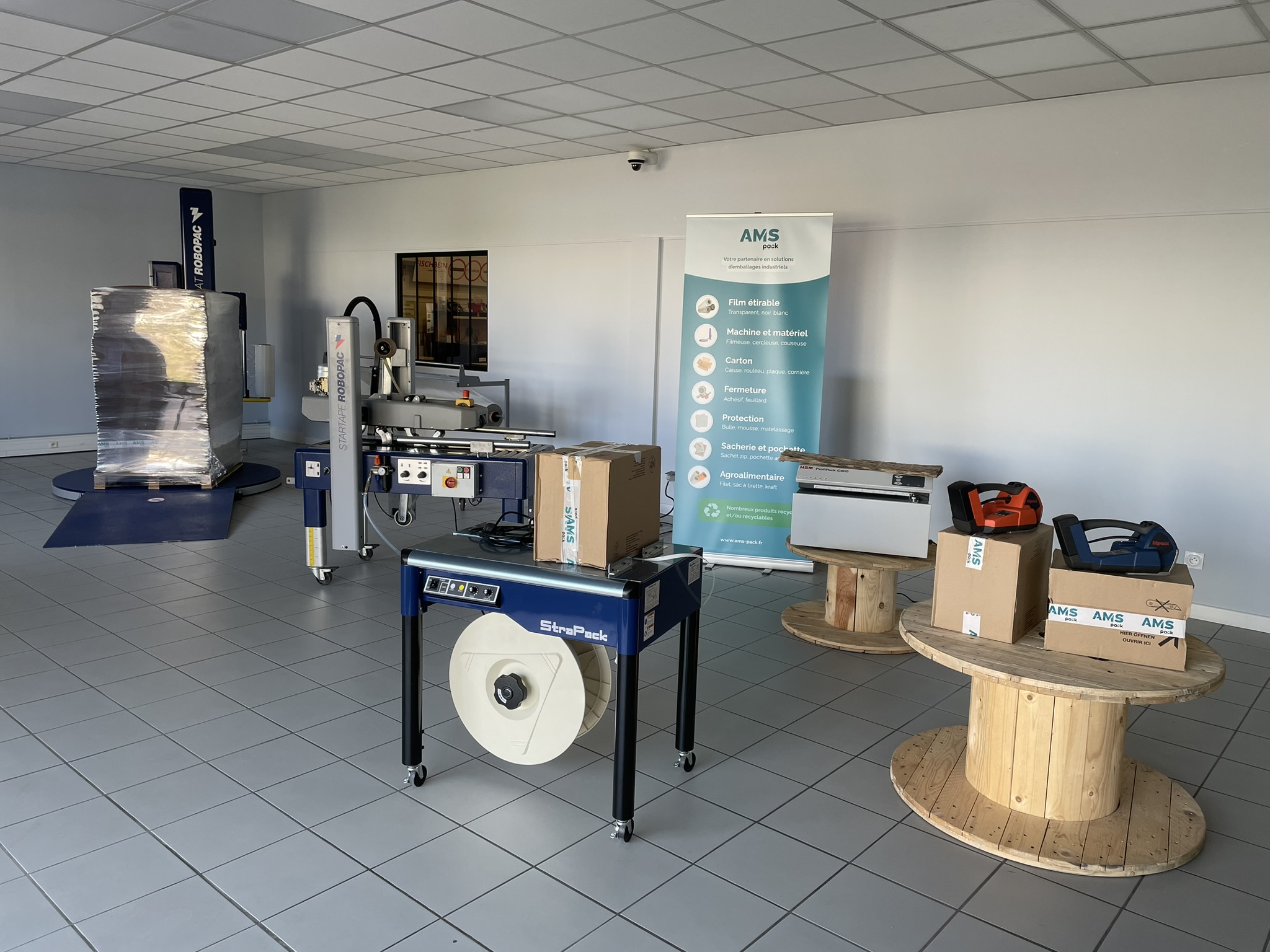 AMS pack - Votre partenaire d'emballage industriel dans l'Aube